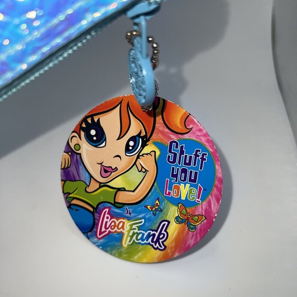 Lisa Frank | Office | Lisa Frank Mermaid Blue Iridescent Pencil Case ...